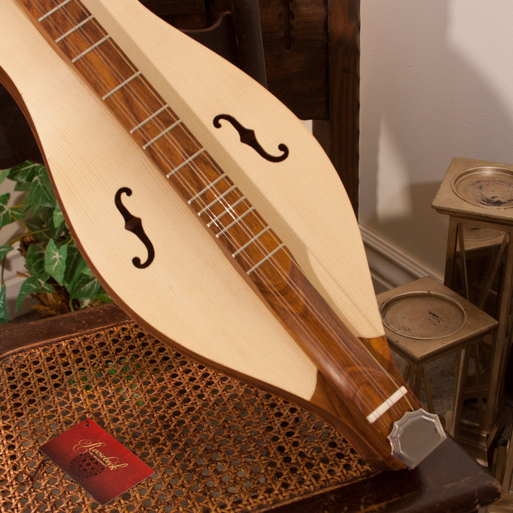 5 String Dulcimer Sale | Roosebeck | Spruce Soundboard | Vaulted Fret Board