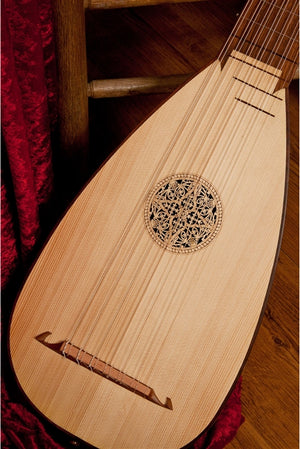 Renaissance Lutes Sale | 7-8 Course Lute | Travel & Guitar Lute